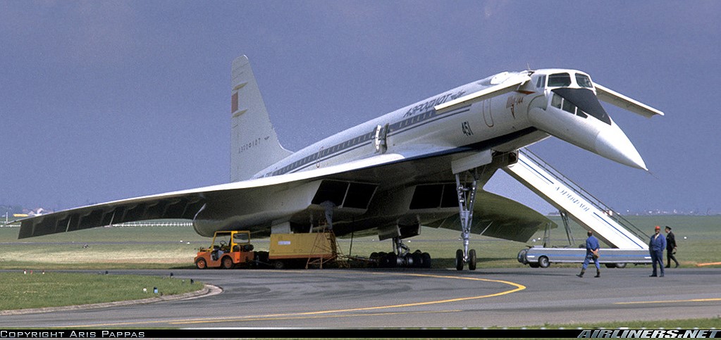 Crash du Tupolev Tu 144 au salon du Bourget